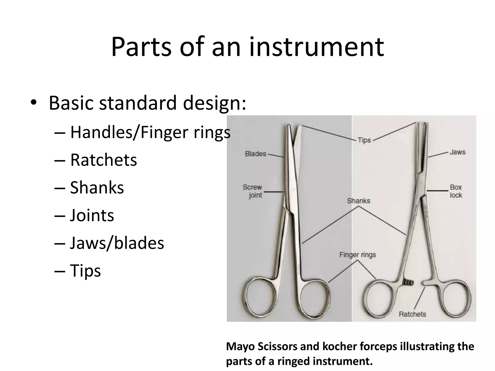 Surgical instruments I | PPTX
