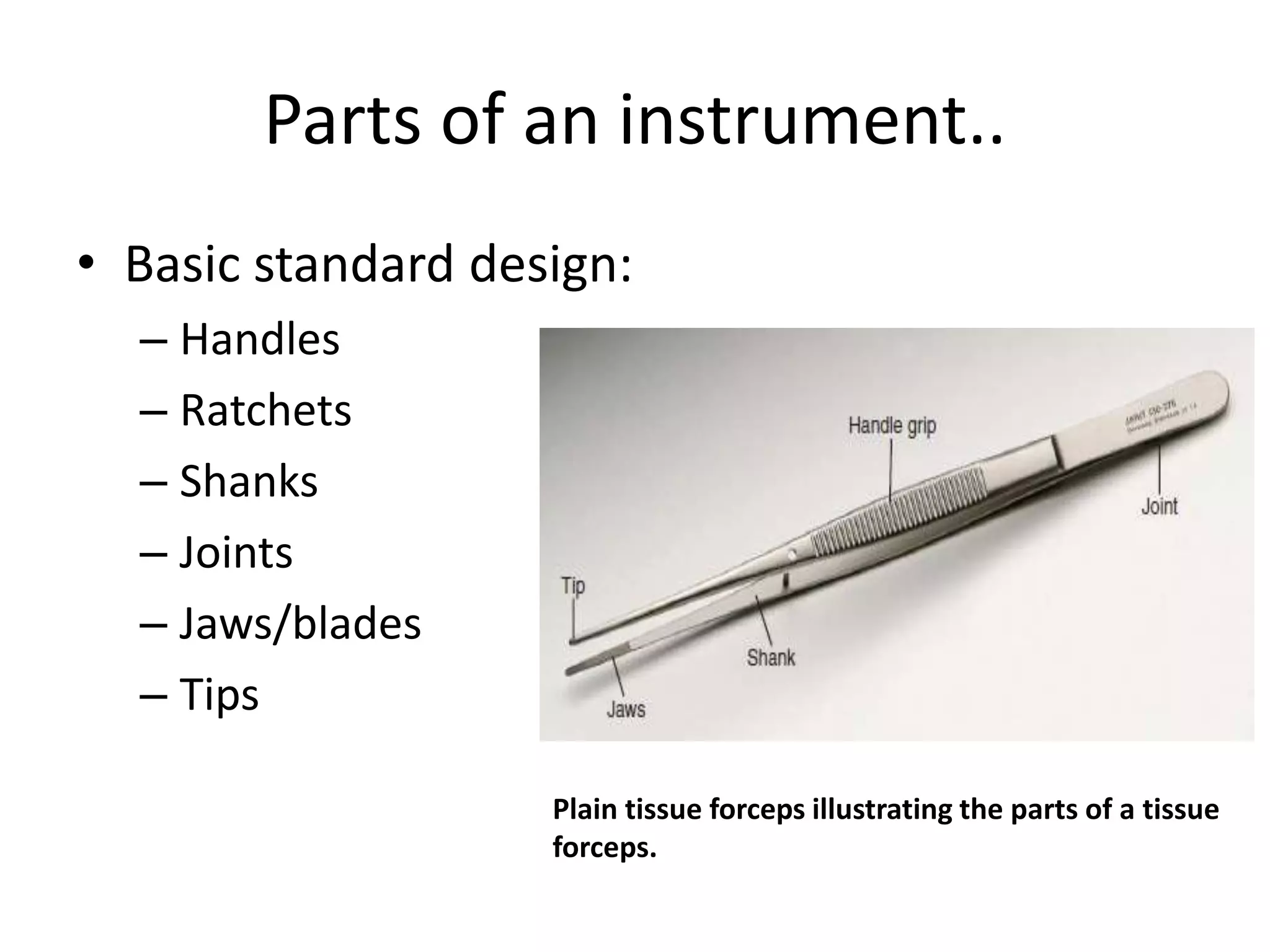 Surgical instruments I | PPTX