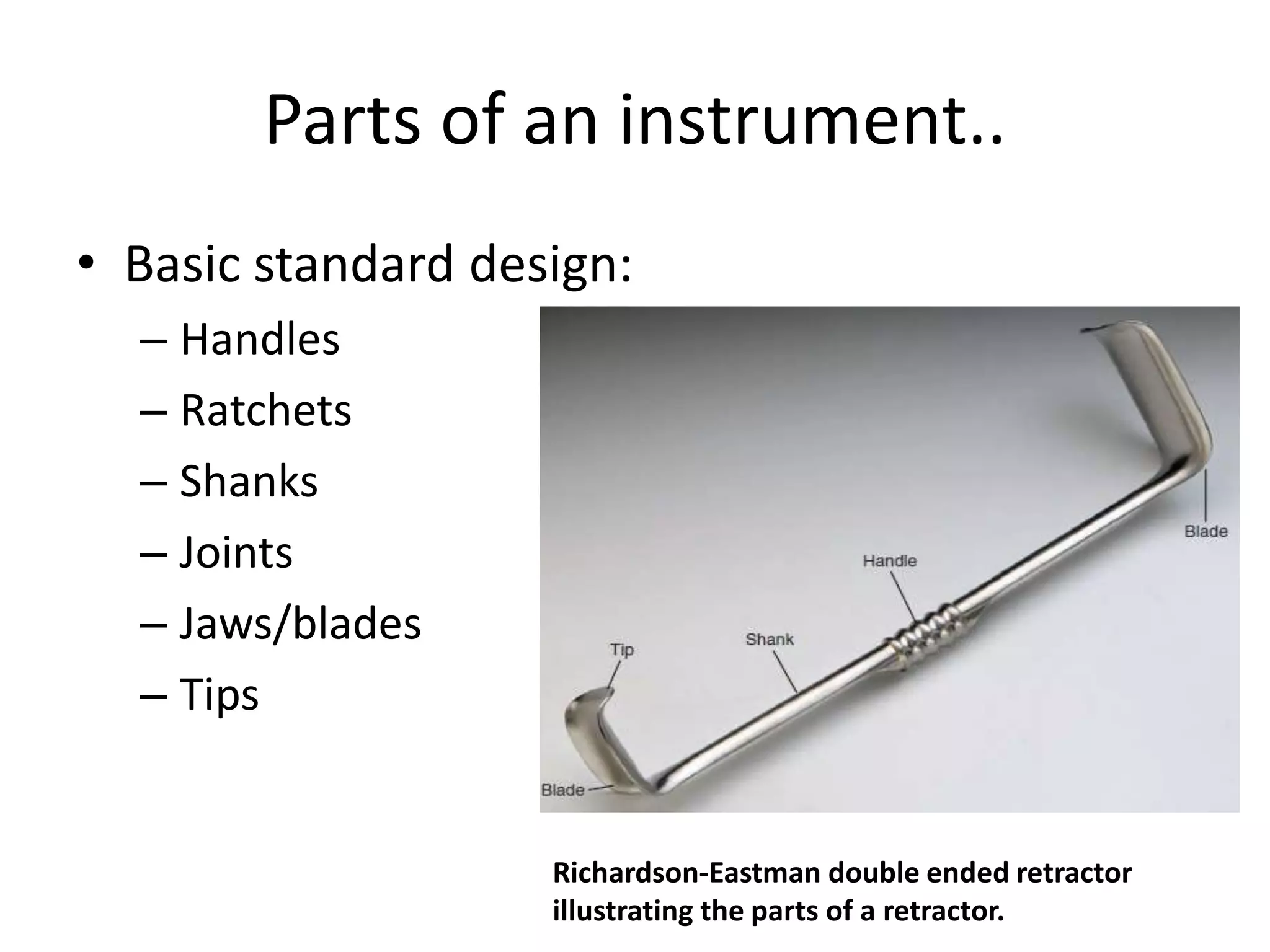 Surgical instruments I | PPTX