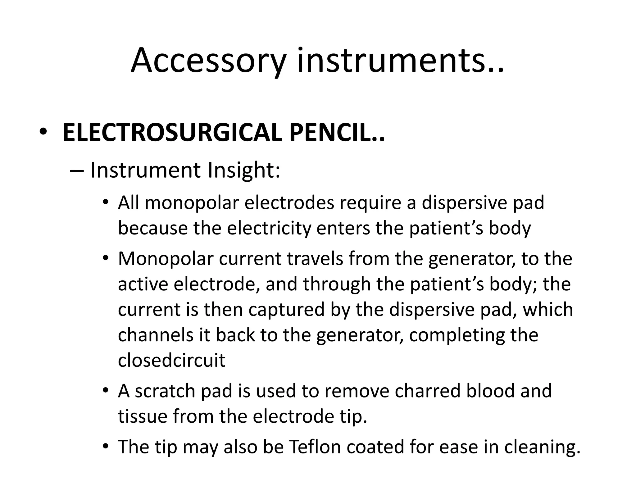 Surgical instruments I | PPTX