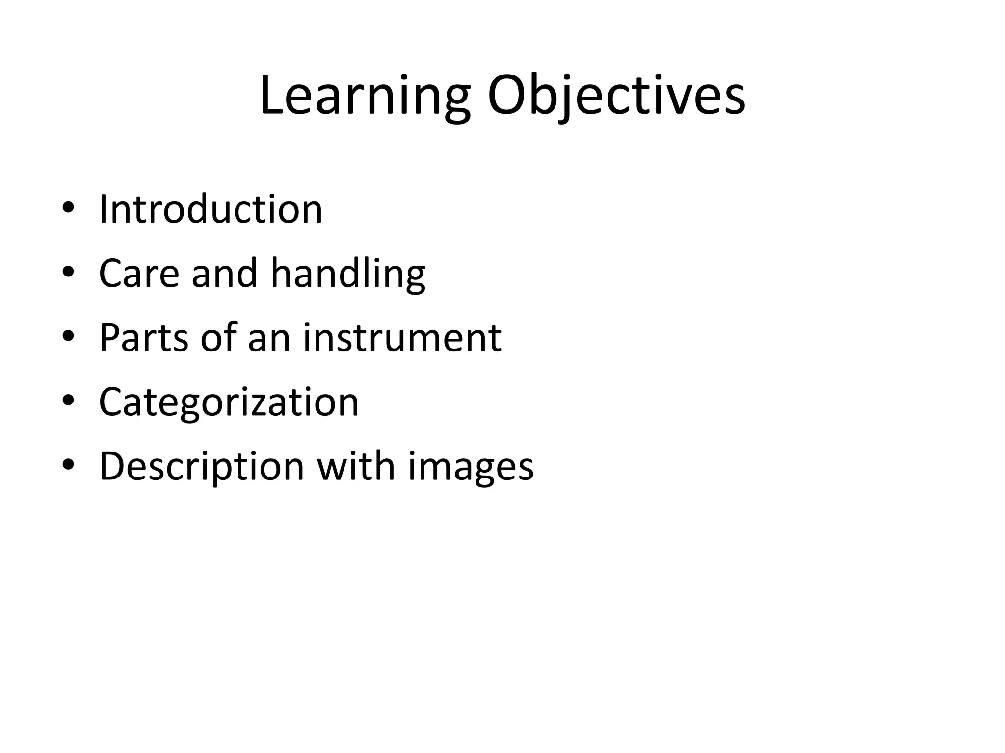 Surgical instruments I | PPTX