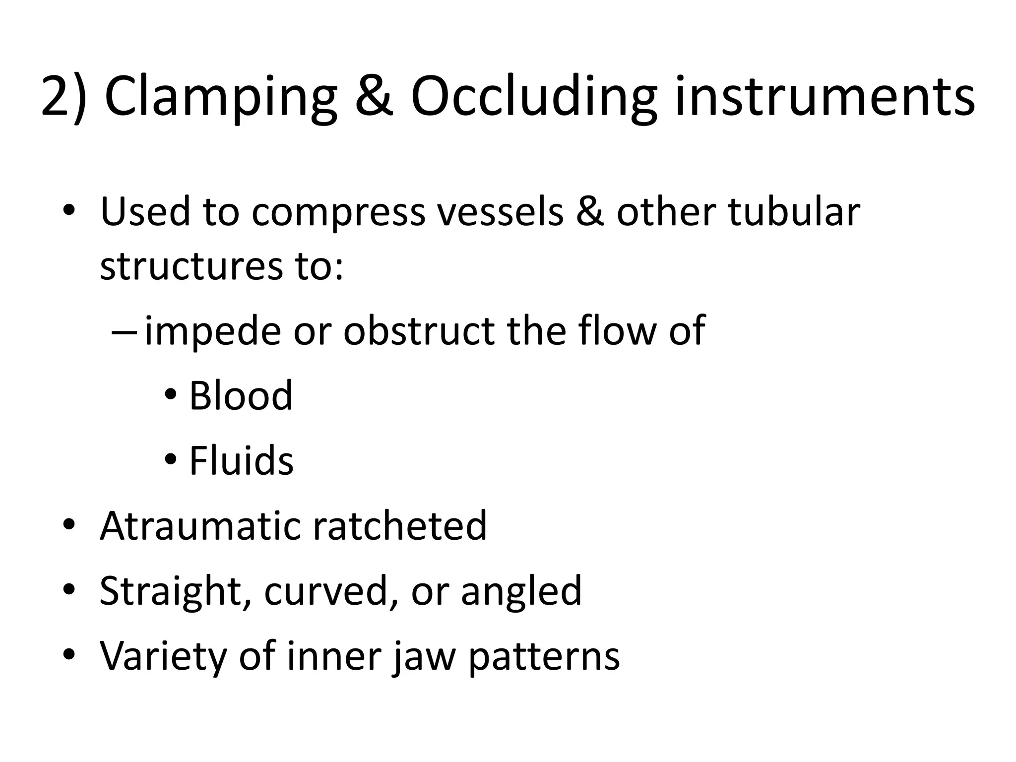 Surgical instruments I | PPTX