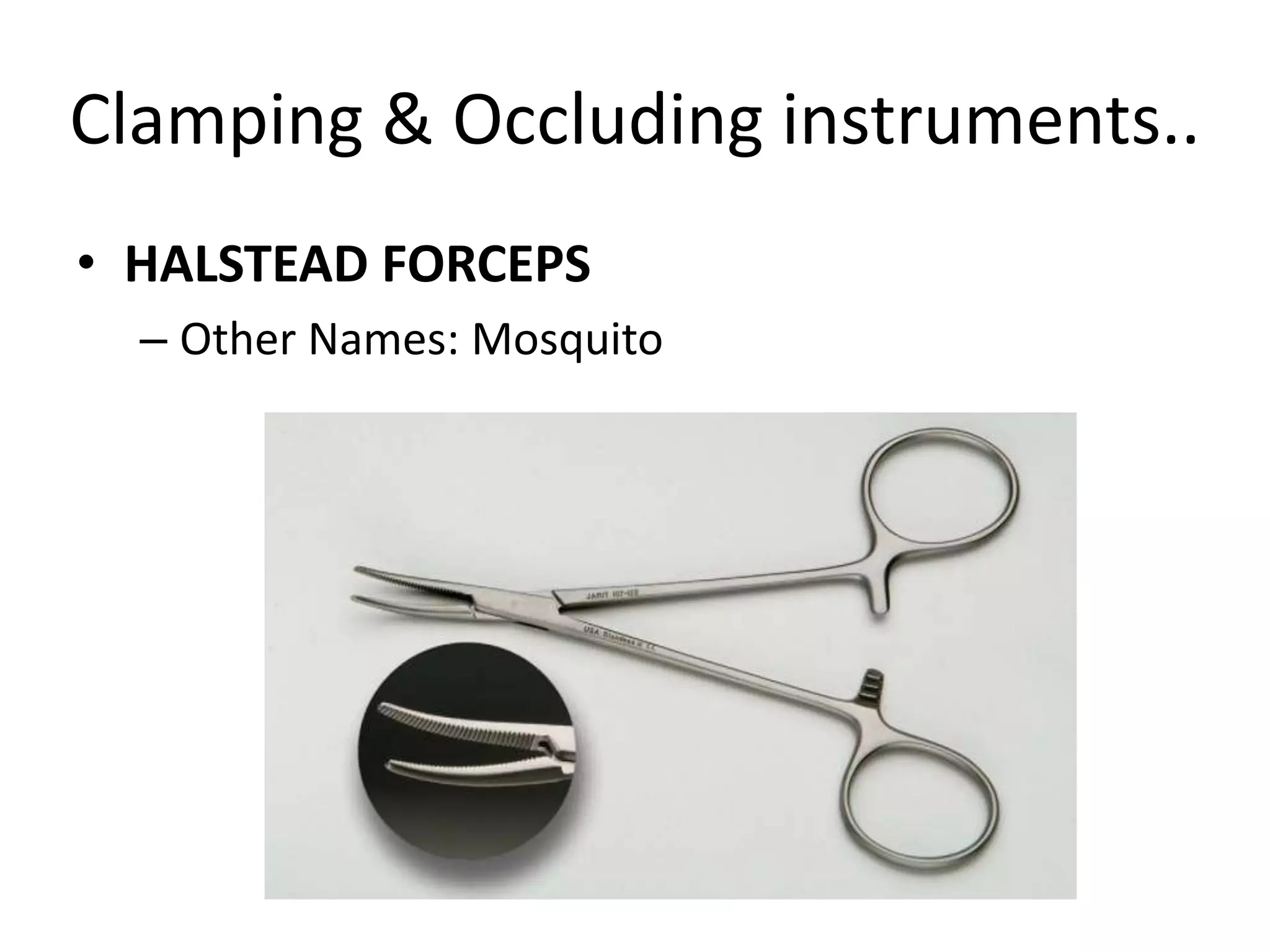 Surgical instruments I | PPTX