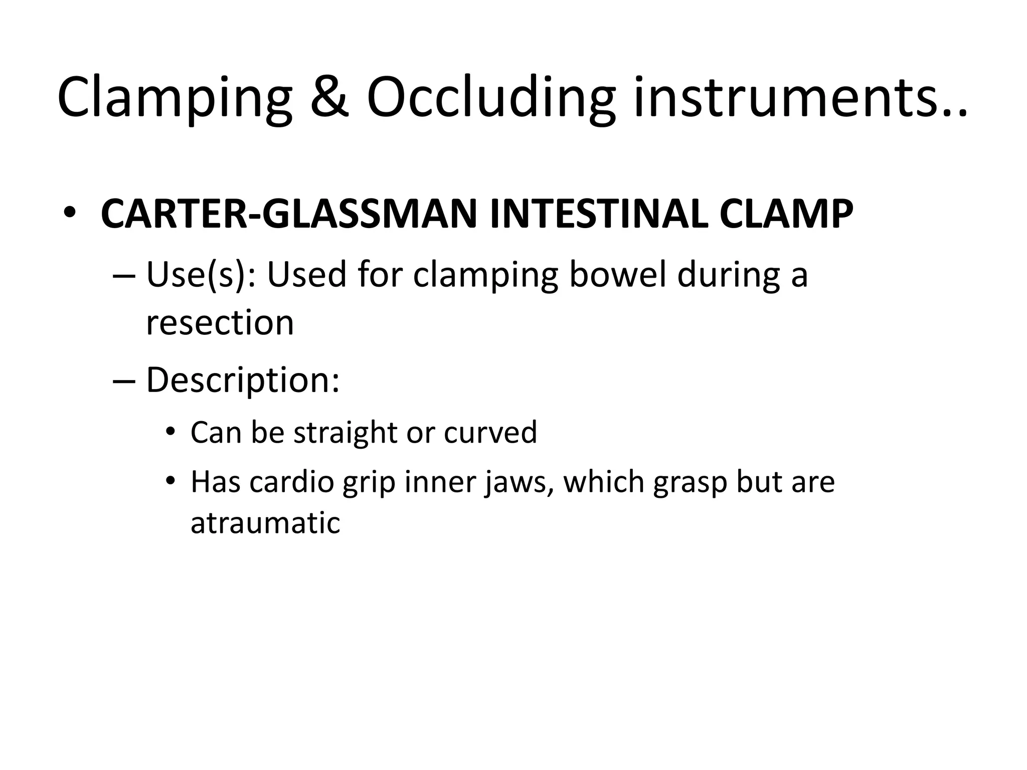 Surgical instruments I | PPTX