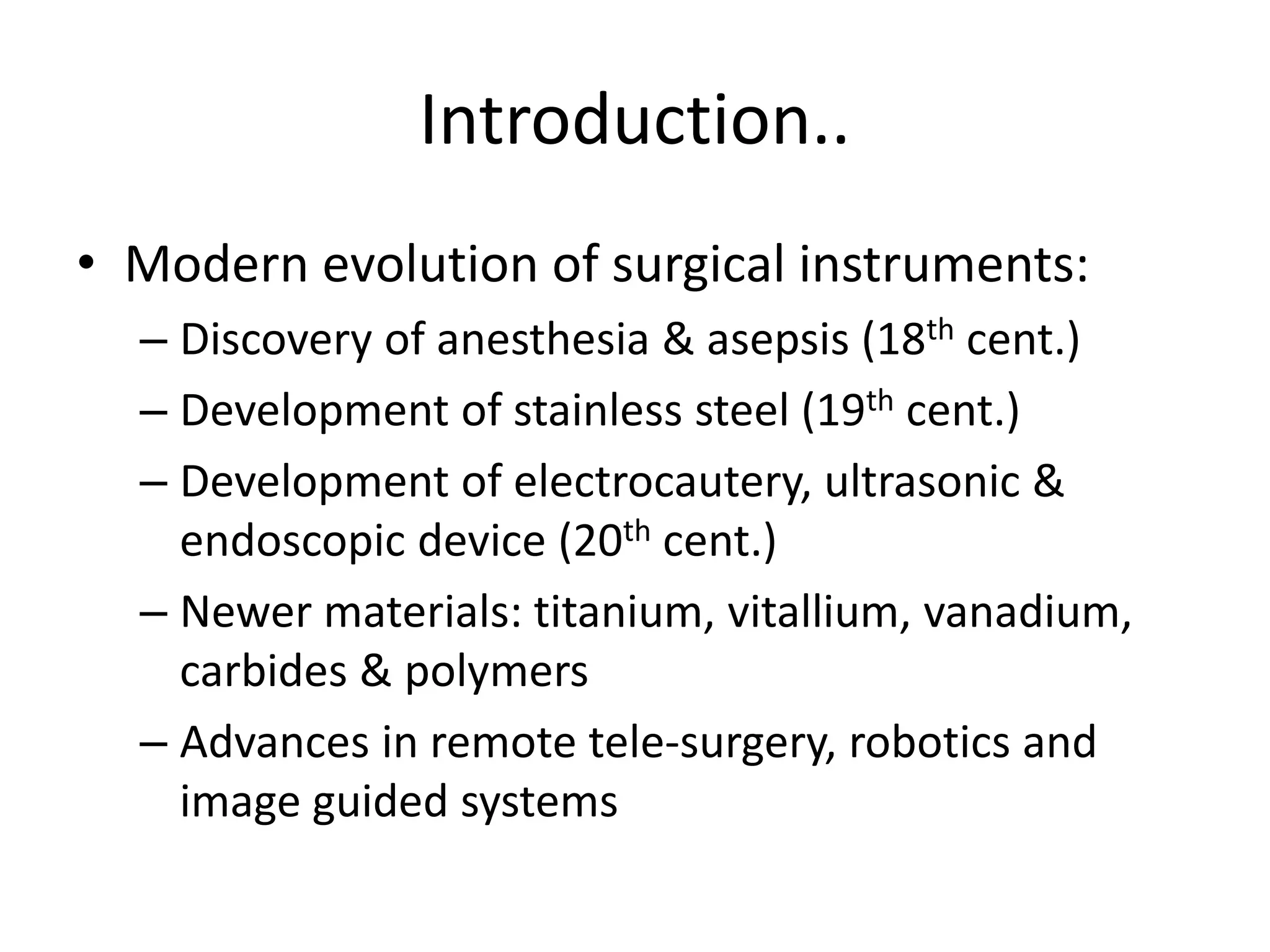 Surgical instruments I | PPTX