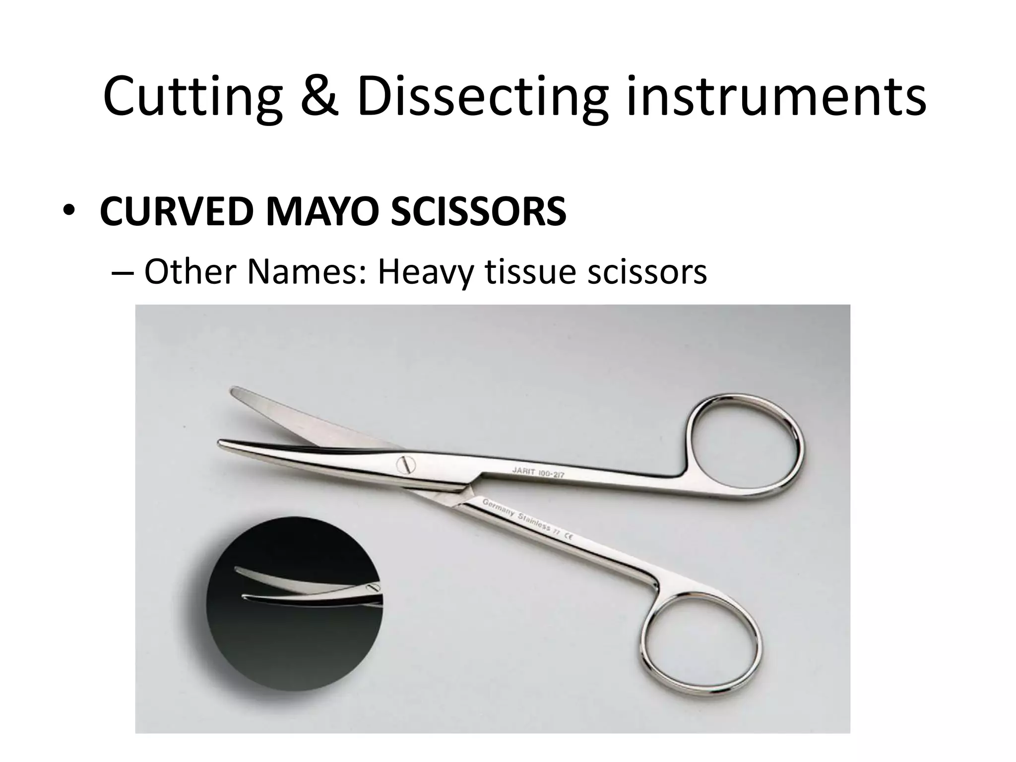 Surgical instruments I | PPTX