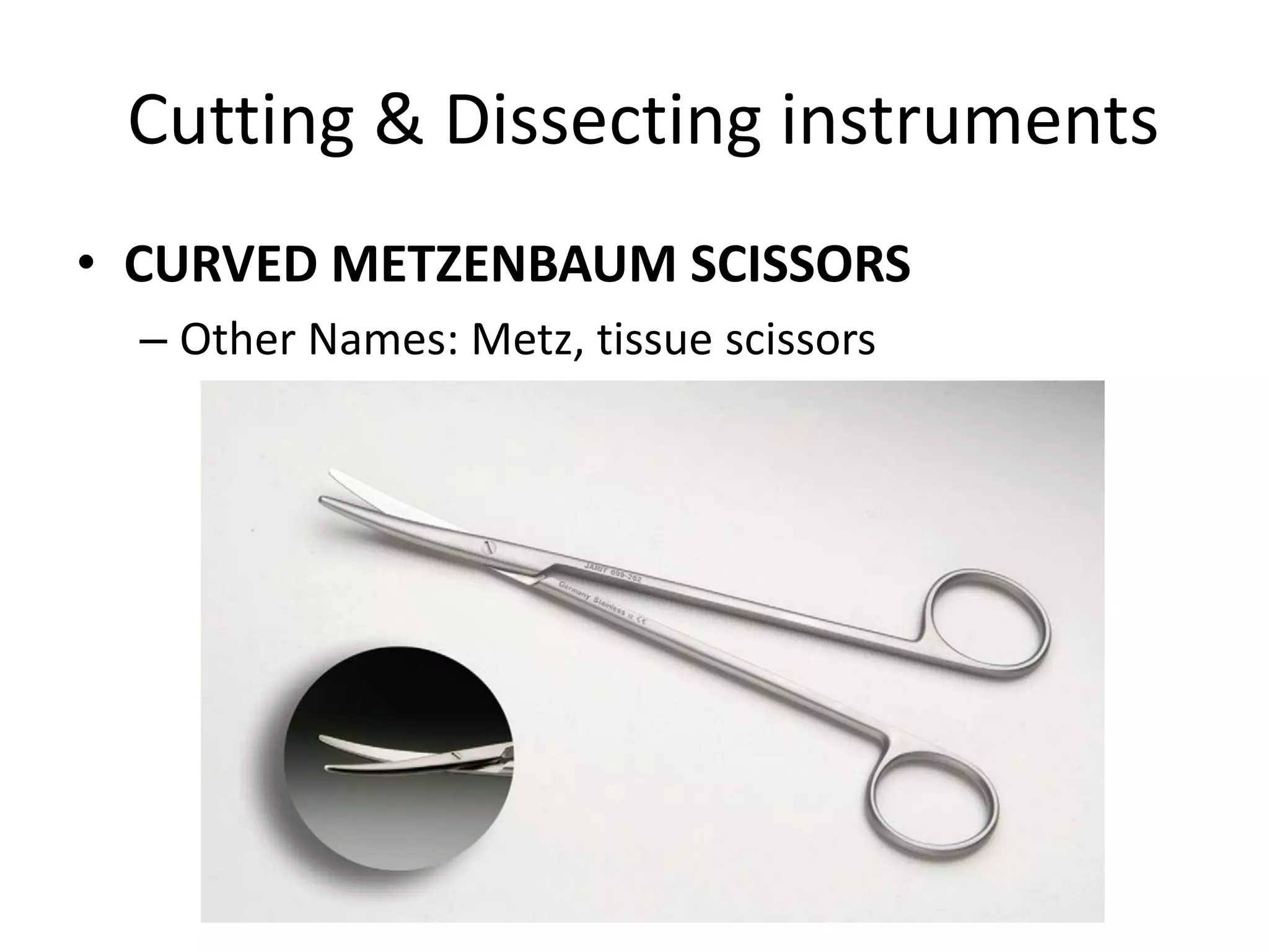 Surgical instruments I | PPTX