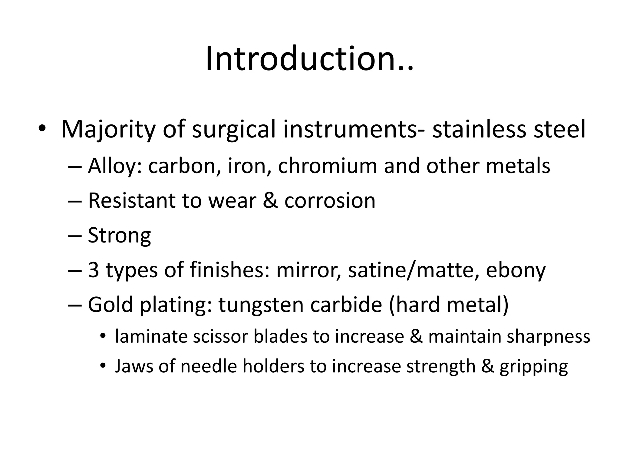 Surgical instruments I | PPTX