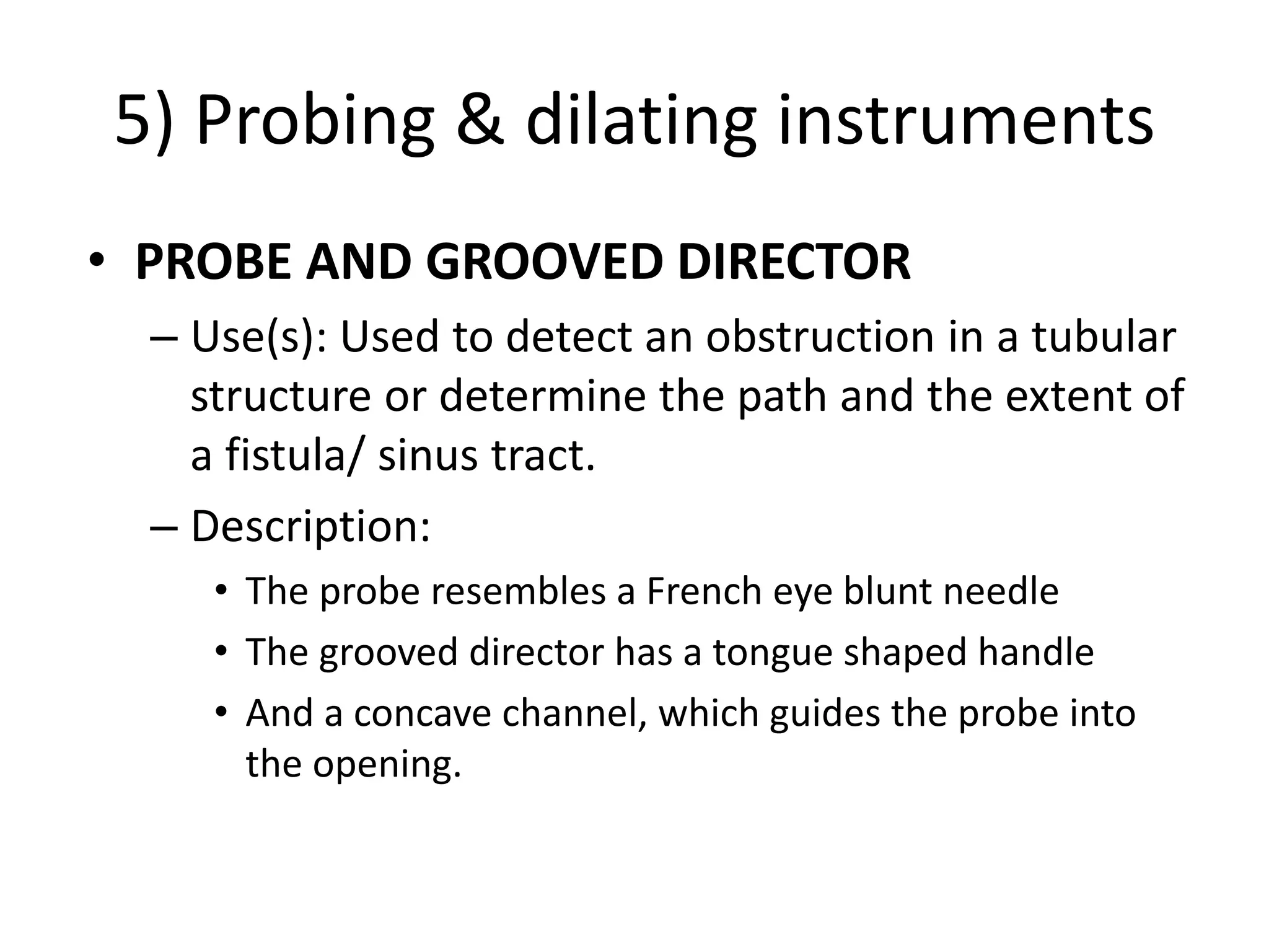 Surgical instruments I | PPTX