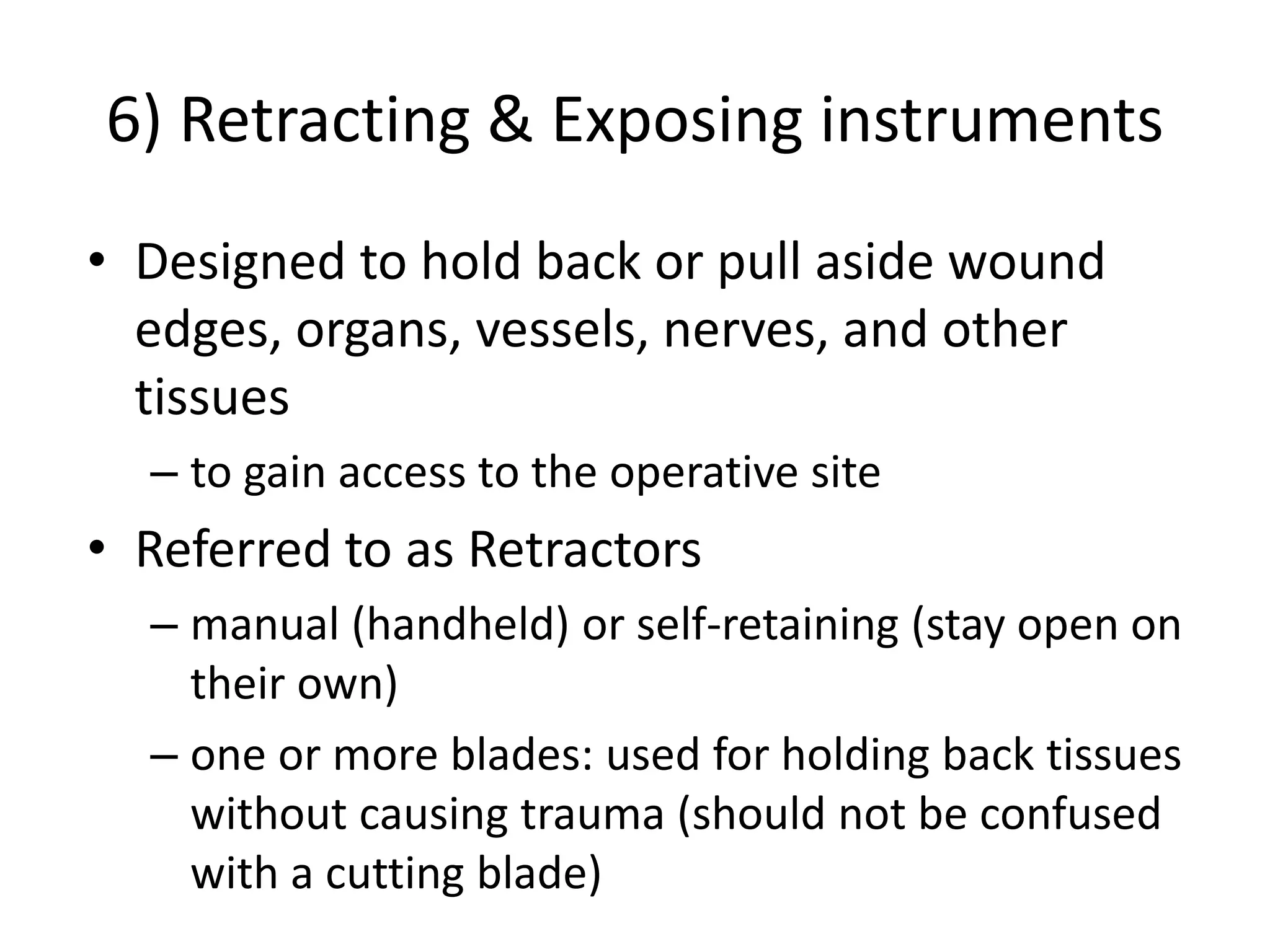 Surgical instruments I | PPTX