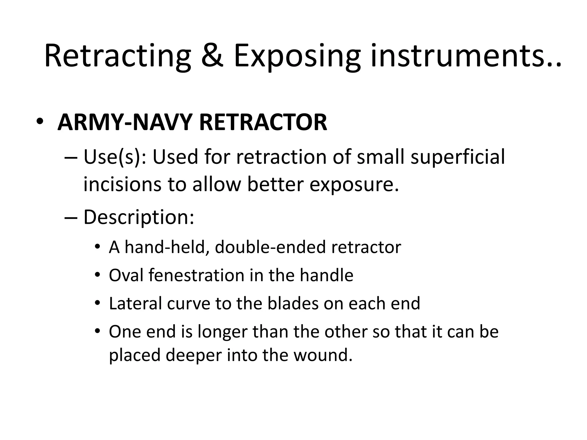 Surgical instruments I | PPTX