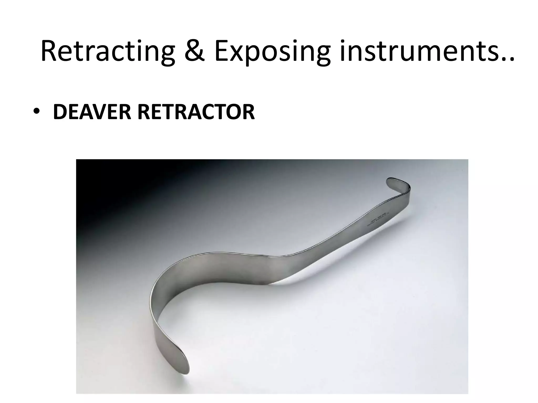 Surgical instruments I | PPTX