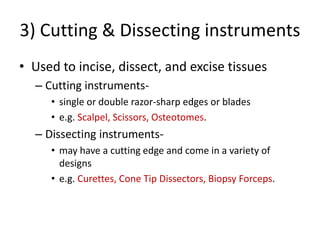 Surgical instruments I | PPTX