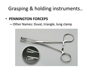 Surgical instruments I | PPTX