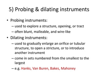 Surgical instruments I | PPTX