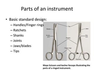 Surgical instruments I | PPT