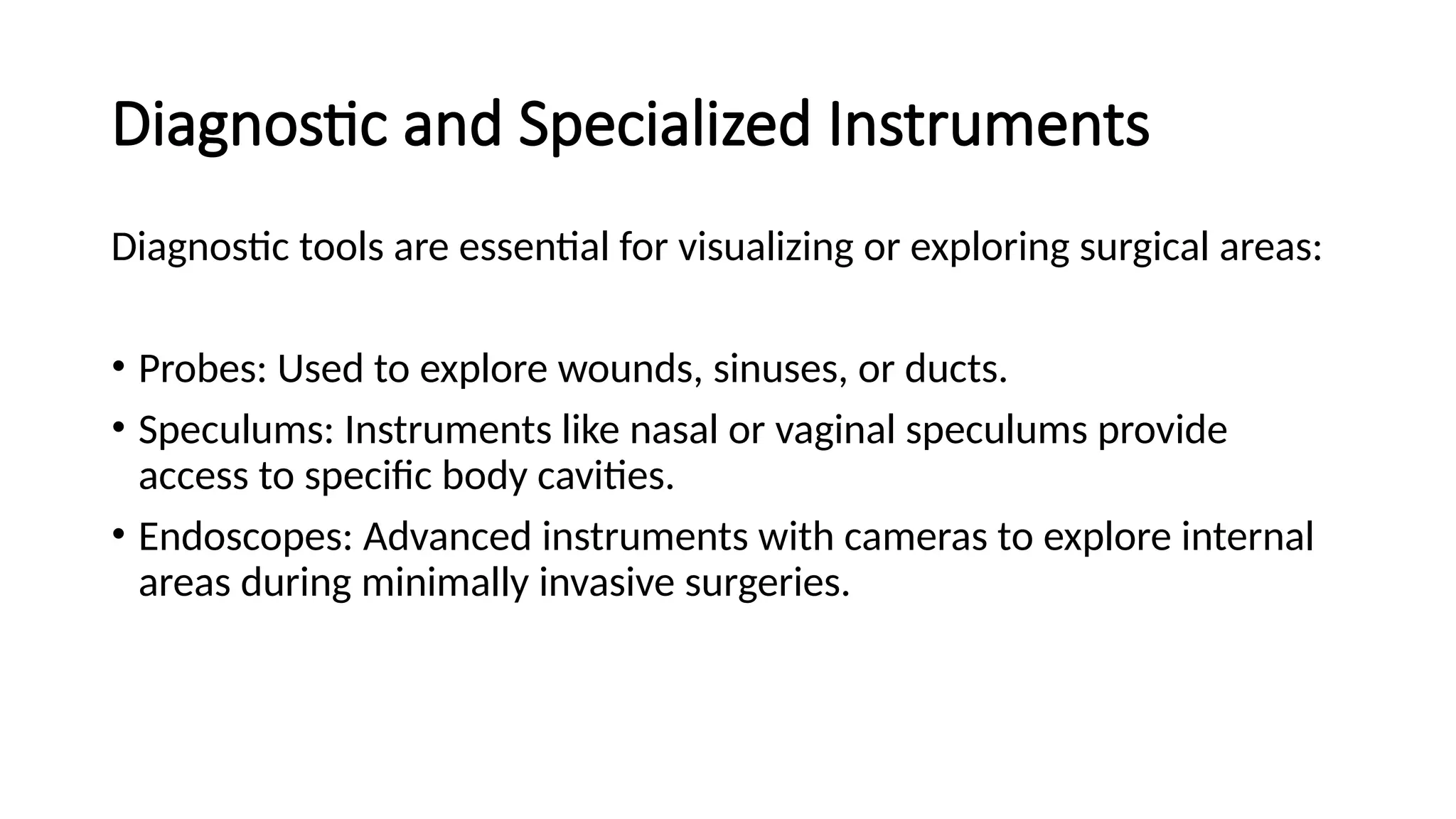 Surgical instruments list grey medical pptx | PPT