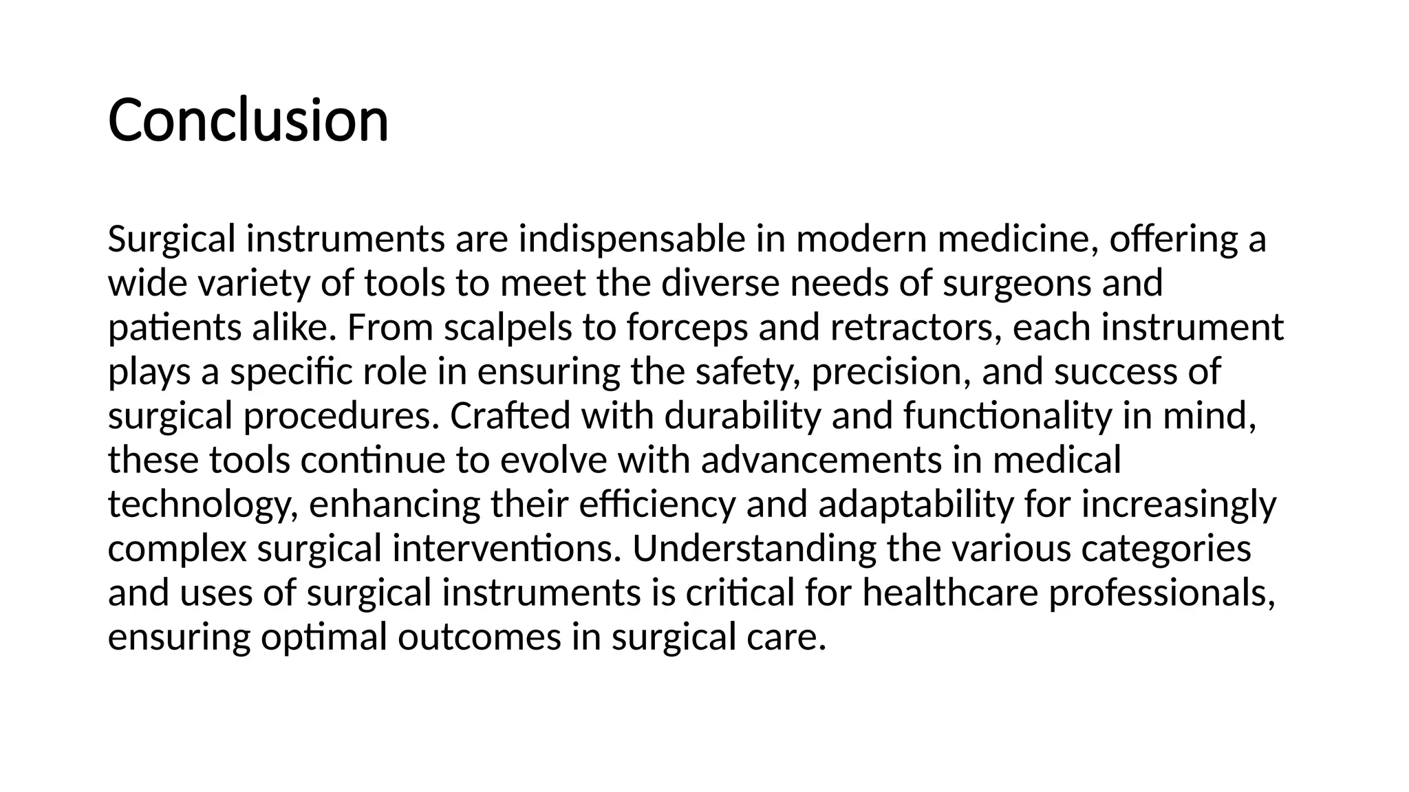 Surgical instruments list grey medical pptx | PPT