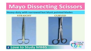 Surgical instruments ppt | PPTX