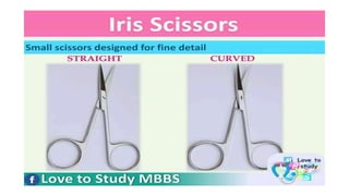 Surgical instruments ppt | PPTX