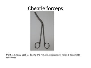 surgical instruments uses and its sterilization.pptx