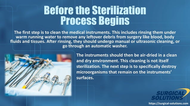 Surgical Instrument Sterilization | PDF | First Aid | Injuries