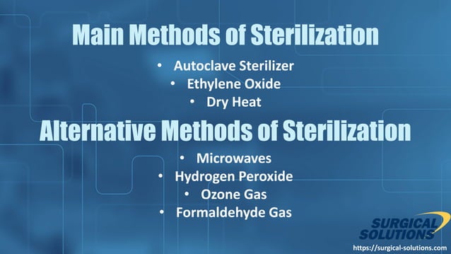 Surgical Instrument Sterilization | PDF | First Aid | Injuries