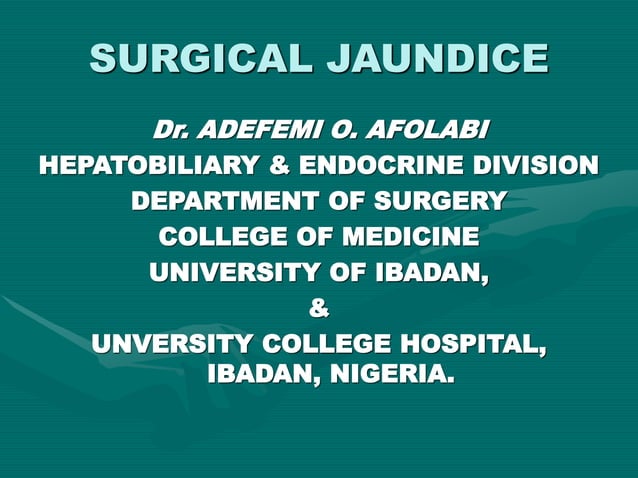 SURGICAL JAUNDICE.ppt