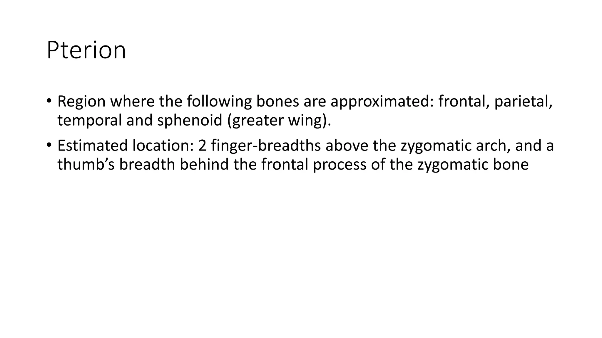 Surgical landmarks and sectional anatomy in neurosurgery | PPTX
