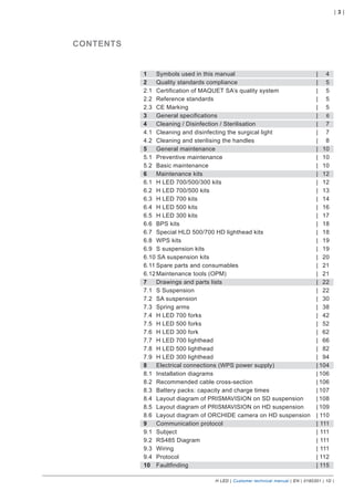 Surgical light hled service_manual_en (1) | PDF