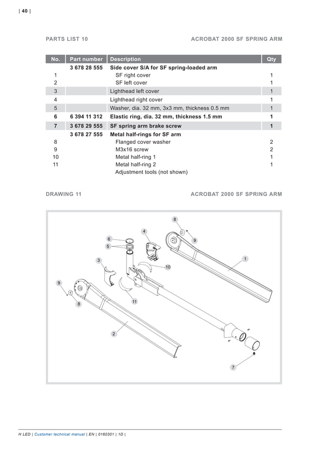 Surgical light hled service_manual_en (1) | PDF
