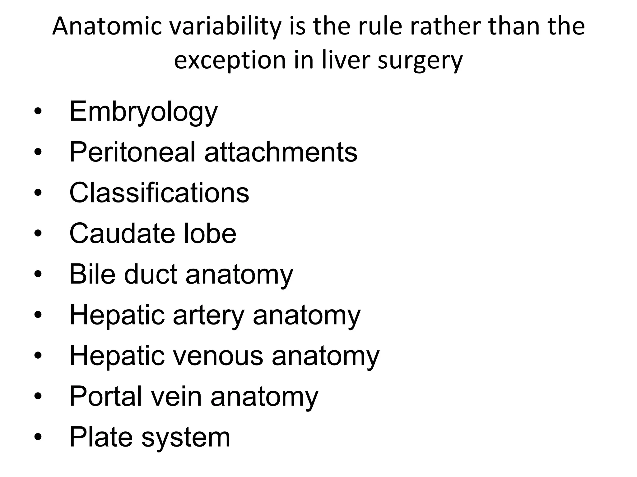 Surgical liver anatomy | PPT