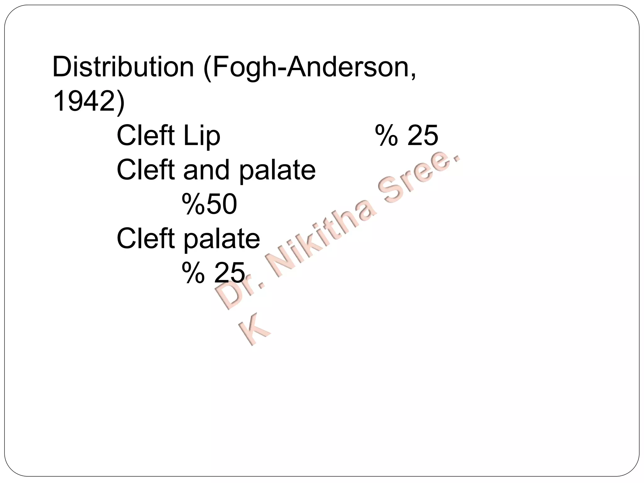 Surgical Management Cleft Lip And Palate Ppt