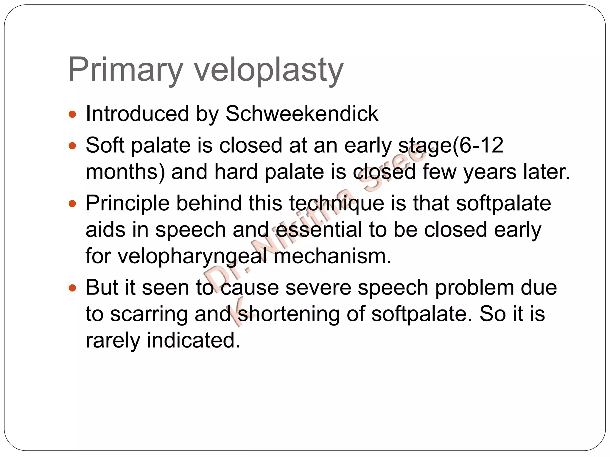 Surgical management cleft lip and palate | PPTX