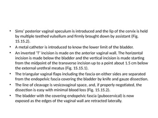 Surgical management for pelvic organ prolapse.pptx