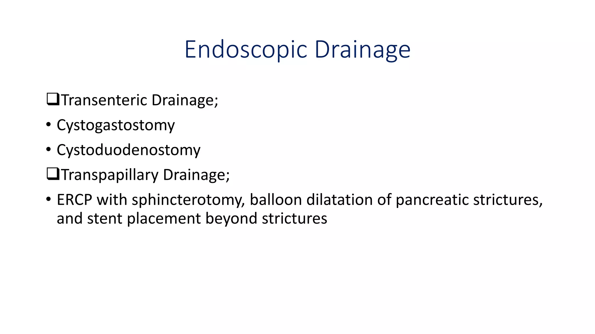 Surgical management of acute pancreatitis | PPTX