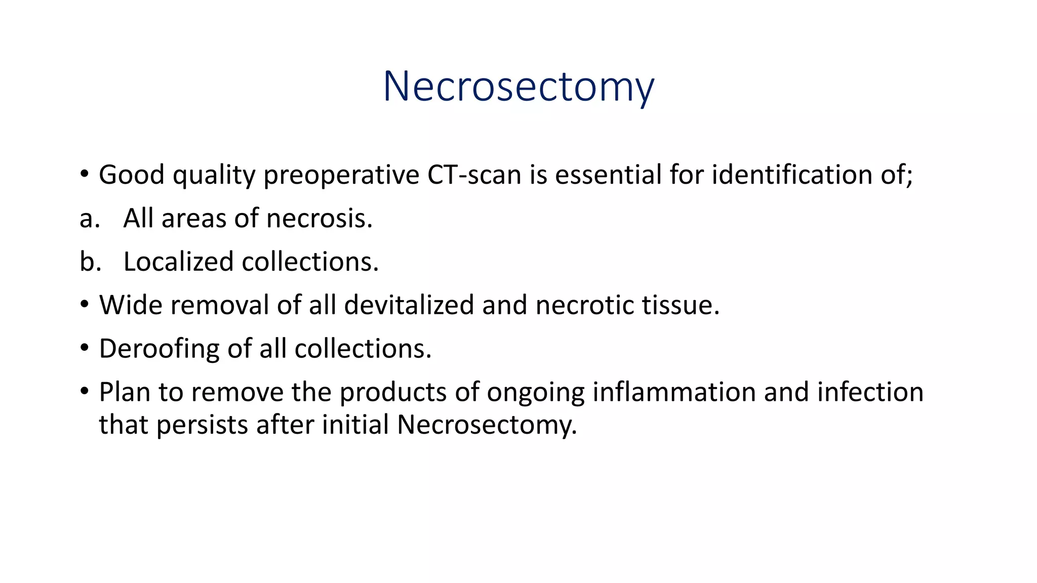 Surgical management of acute pancreatitis | PPTX