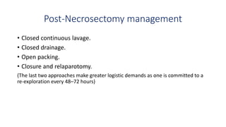 Surgical management of acute pancreatitis | PPTX