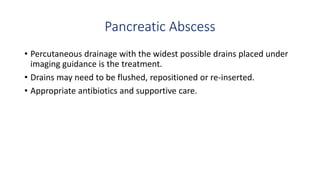 Surgical management of acute pancreatitis | PPTX