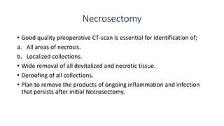 Surgical management of acute pancreatitis | PPTX