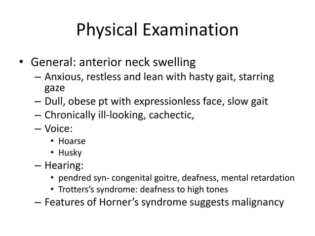 Surgical management of benign multinodular goitre | PPTX