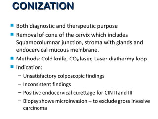 Surgical management of carcinoma cervix | PPT