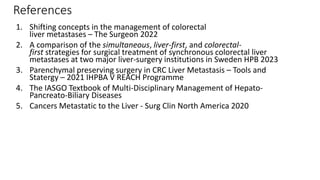 Surgical management of Colorectal Liver Metastasis.pptx