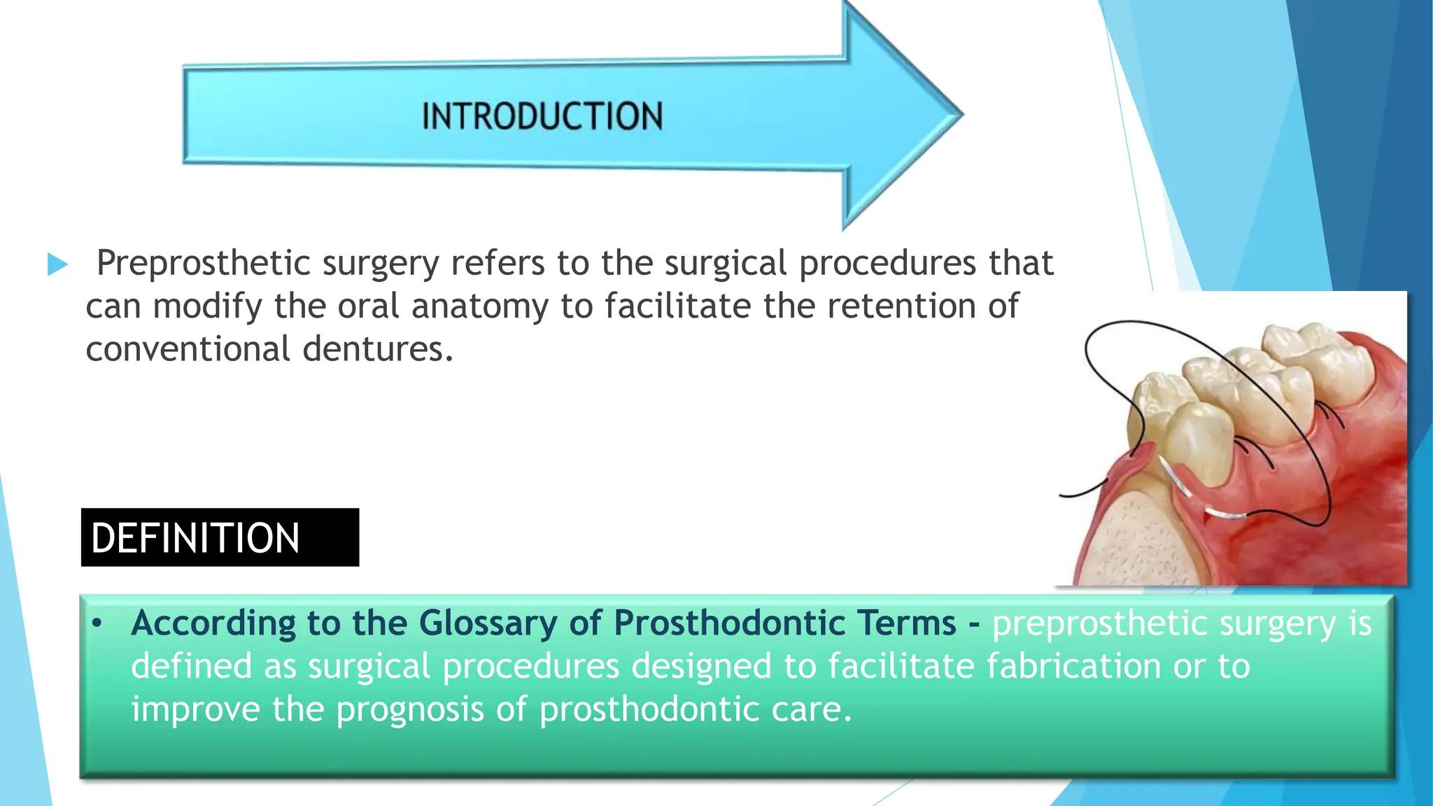 SURGICAL MANAGEMENT OF COMPLETE DENTURE PATIENT | PPTX