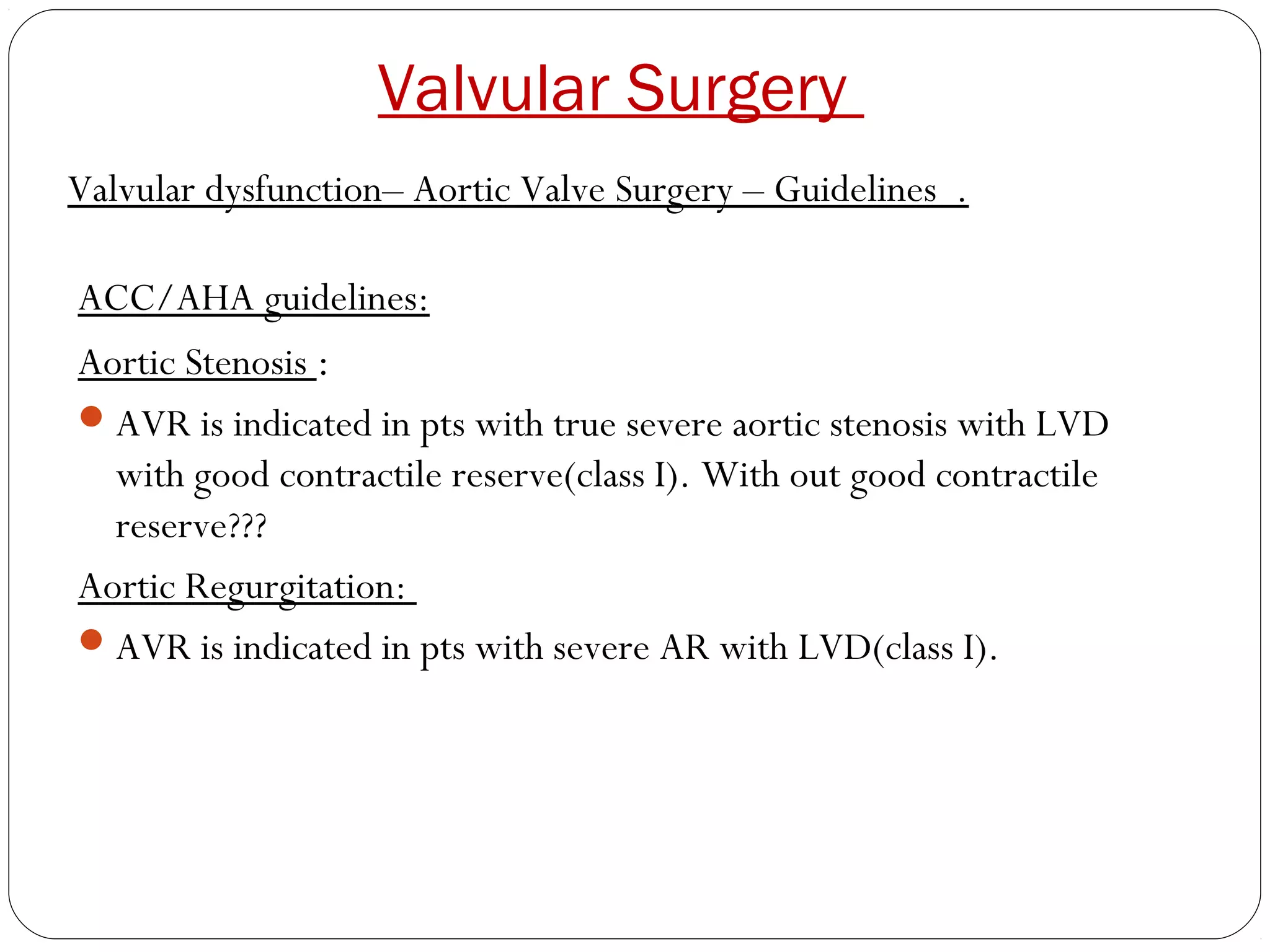Surgical management of heart failure | PPT