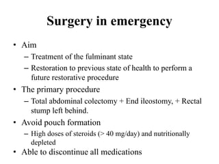 surgical management of IBD - emergency and elective.ppt