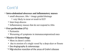 Surgical management of IBD and diverticular disease yitayal.pptx