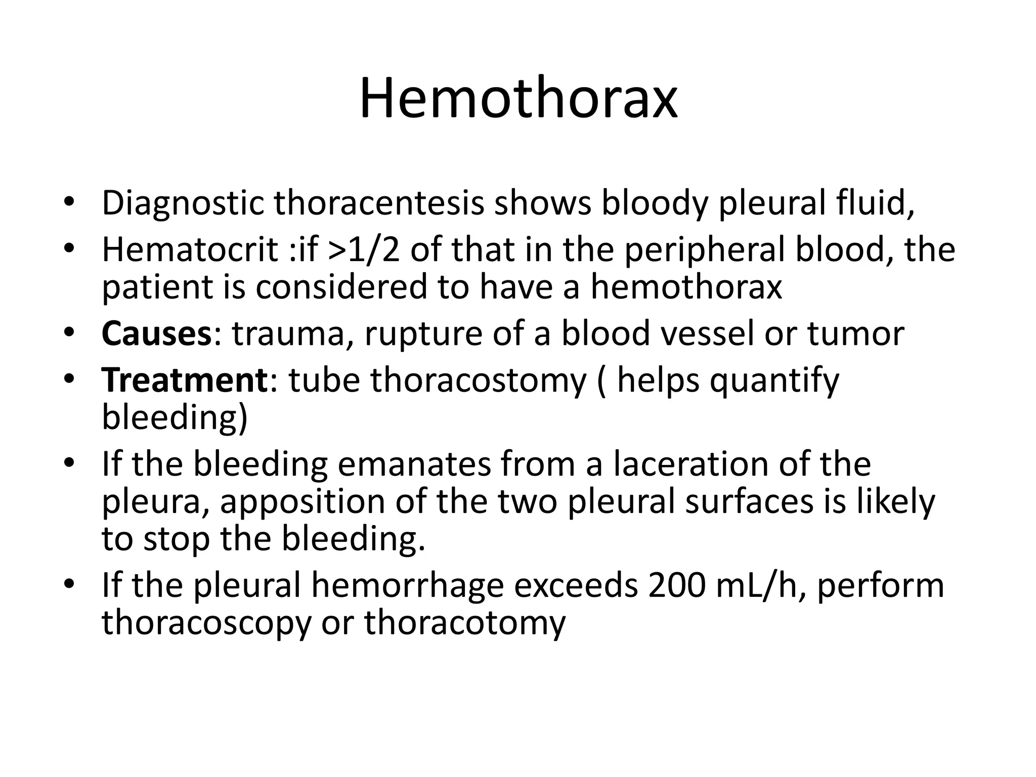 Surgical management of pleural effusion2 | PPTX