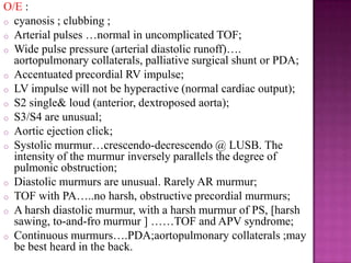 Surgical management of tetralogy of fallot | PPTX
