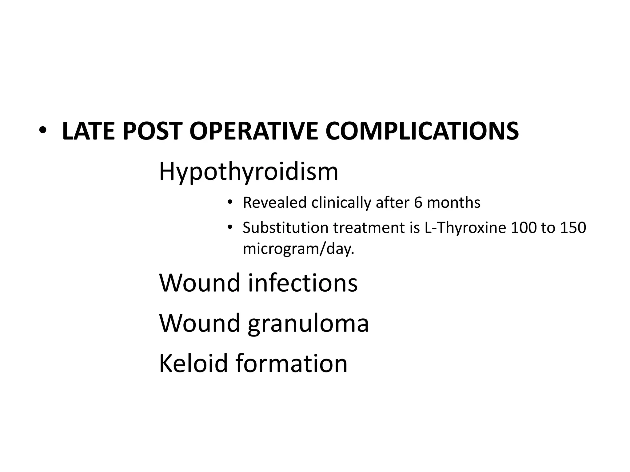 SURGICAL MANAGEMENT OF THYROID SWELLING AND COMPLICATION OF (5).pptx